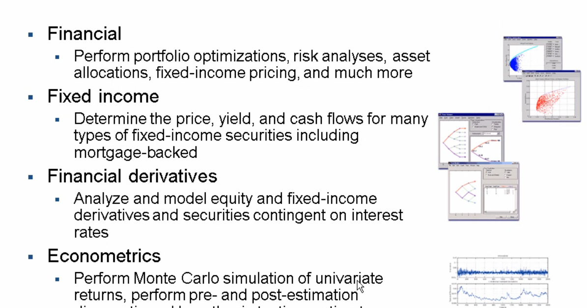 GS Math: Finance Toolbox