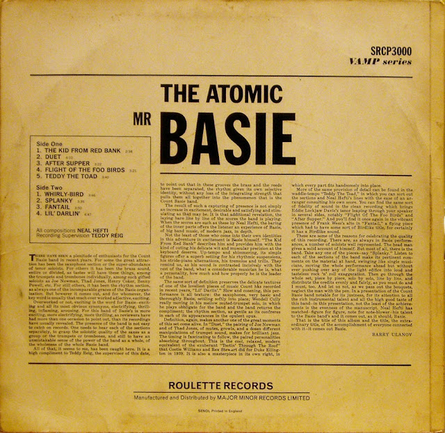 Discos para história: The Atomic Mr. Basie, de Count Basie (1958)