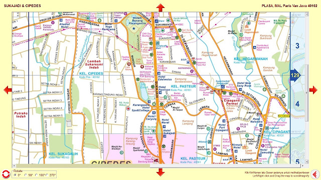 PETA BANDUNG RAYA DAN SEKITARNYA 2010