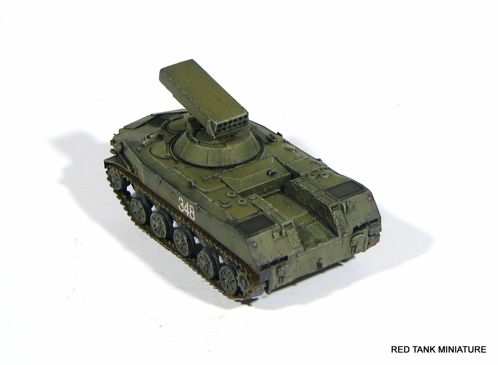 Gulumik Military Models: BMD-1 with PC30 1/72 RED TANK MINIATURE