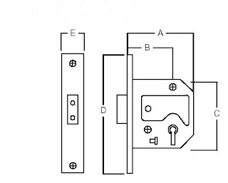 How to... By The On-Line DIY Store: Fitting a mortice lock