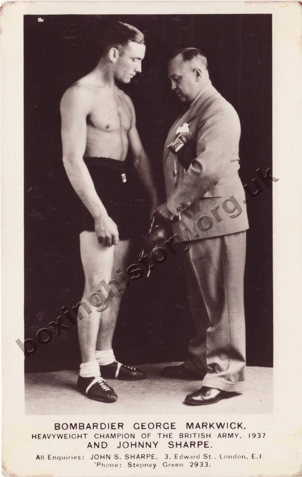 blog.boxinghistory.org.uk: George Markwick – Heavy Hitter from a Sleepy ...