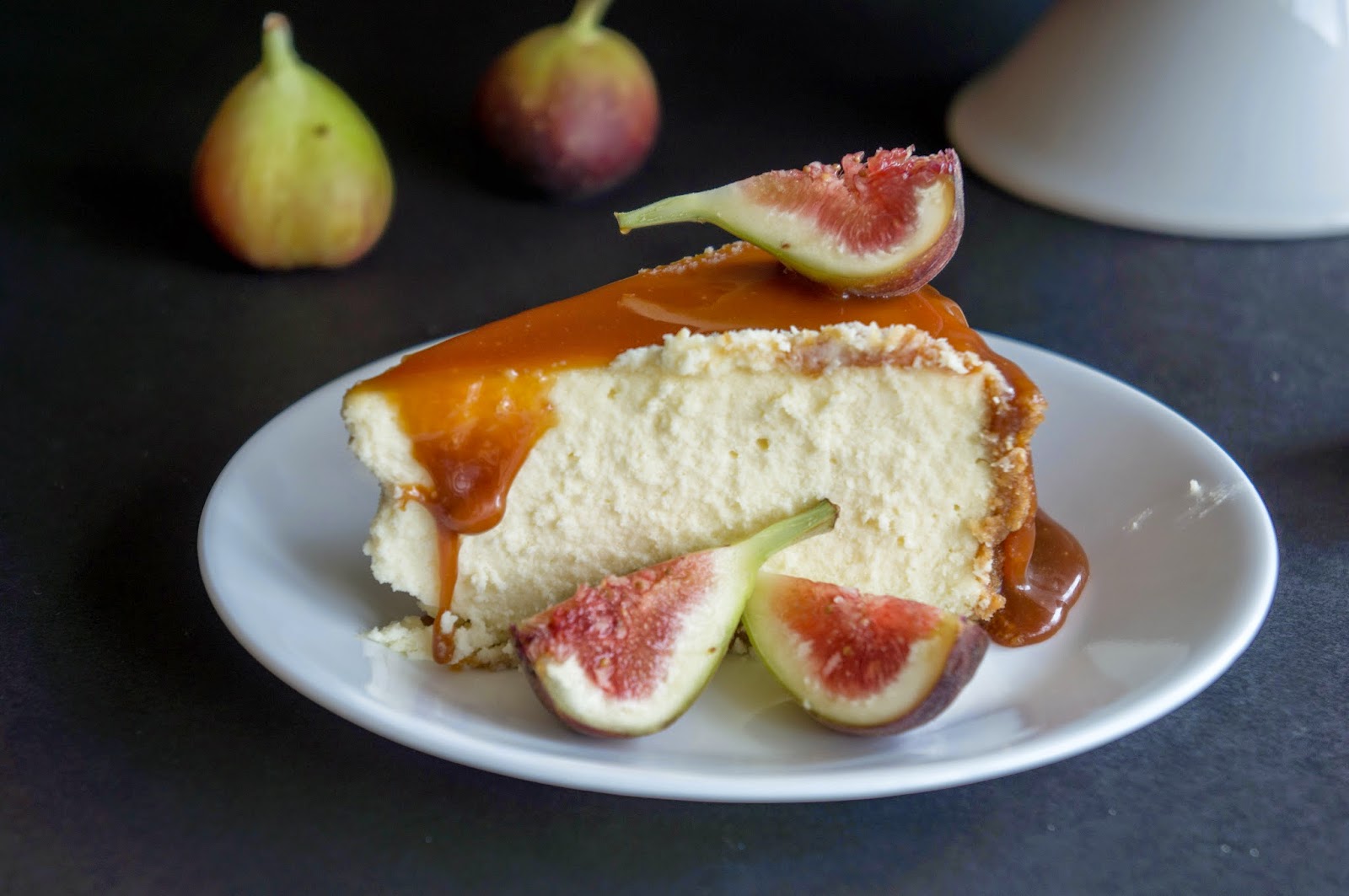 Smart Cookie: Burnt Caramel Fig Cheesecake
