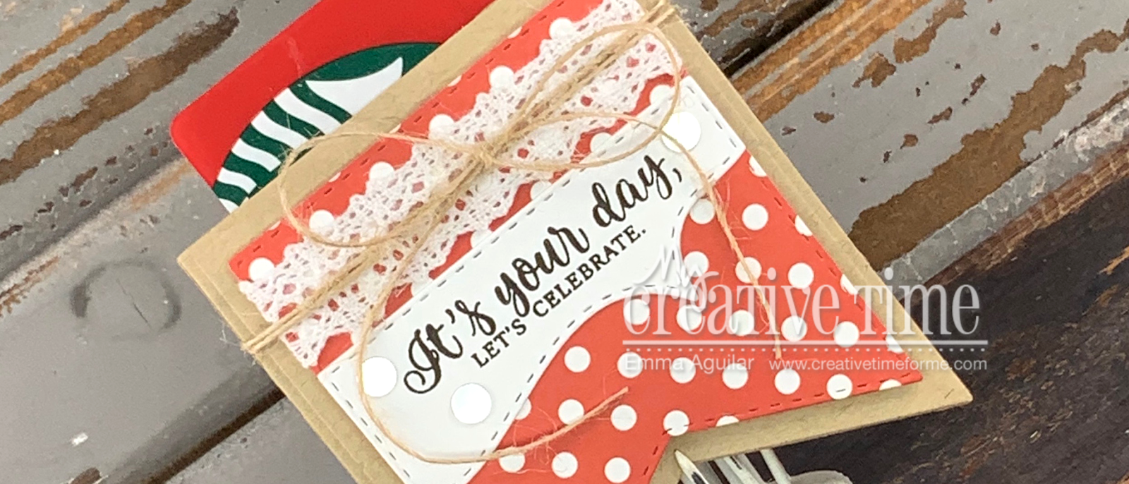 My Creative Time: MCT "Gift Card Giving"