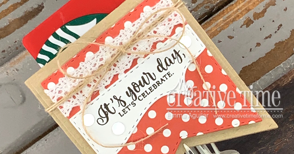 My Creative Time: MCT "Gift Card Giving"