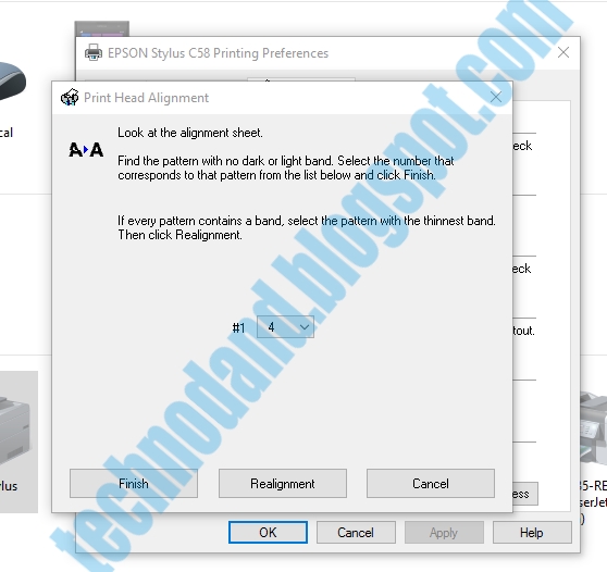 Cara Seting Alignment Printer Epson yang Hasil Berbayang Dengan Mudah ...