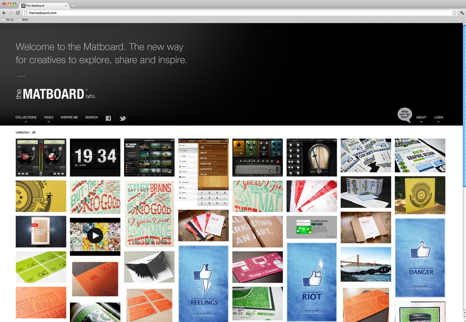 A Blonde Ambition: The Matboard