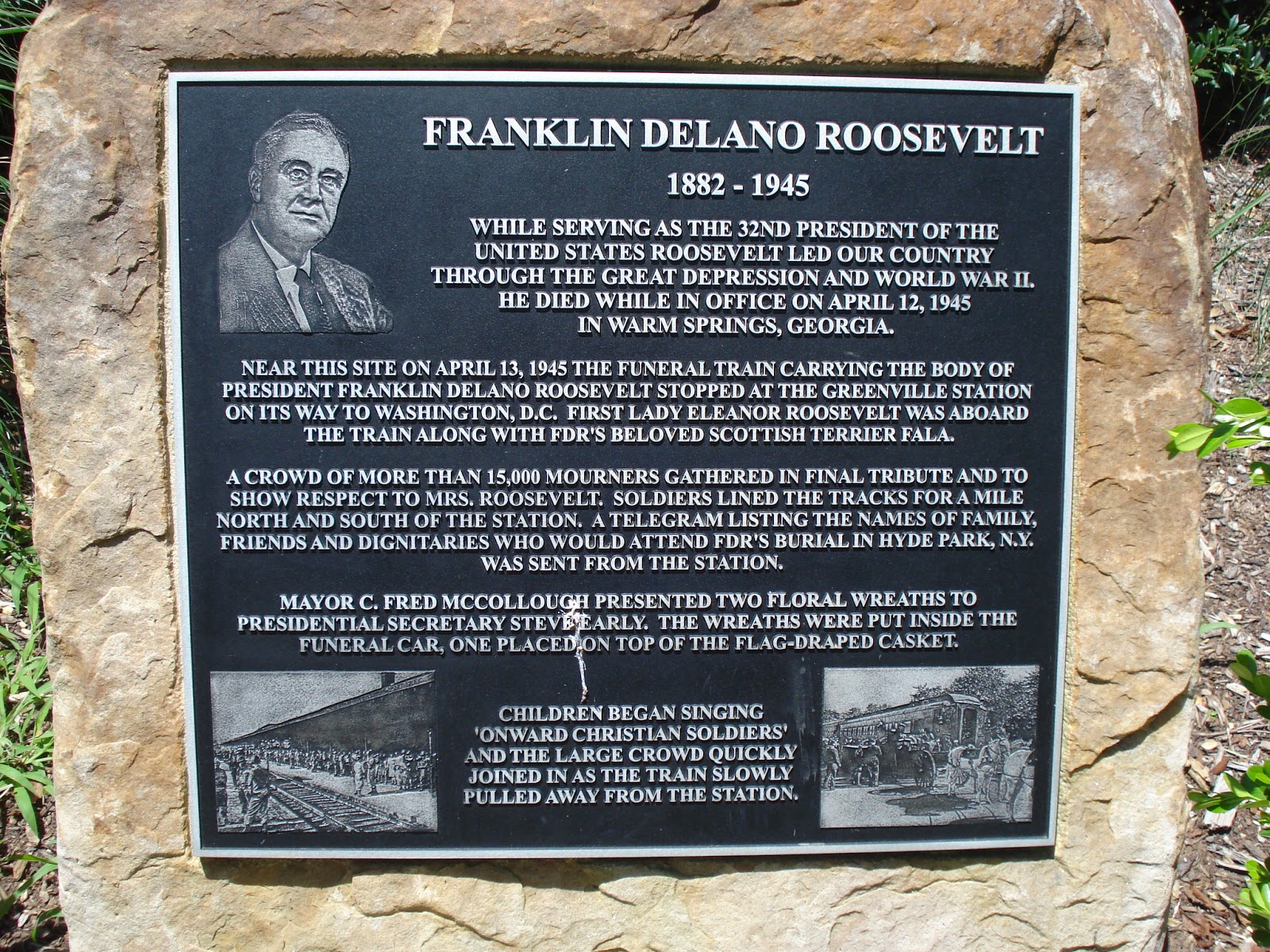 Dead Air: FDR Memorial on Swamp Rabbit Trail