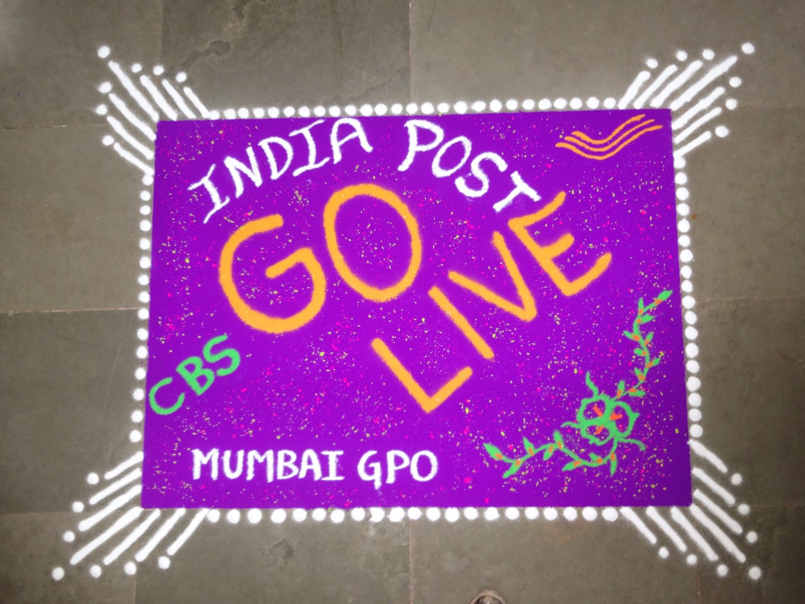 THE AIAIASP: CBS Go Live - Mumbai GPO some Glimpses