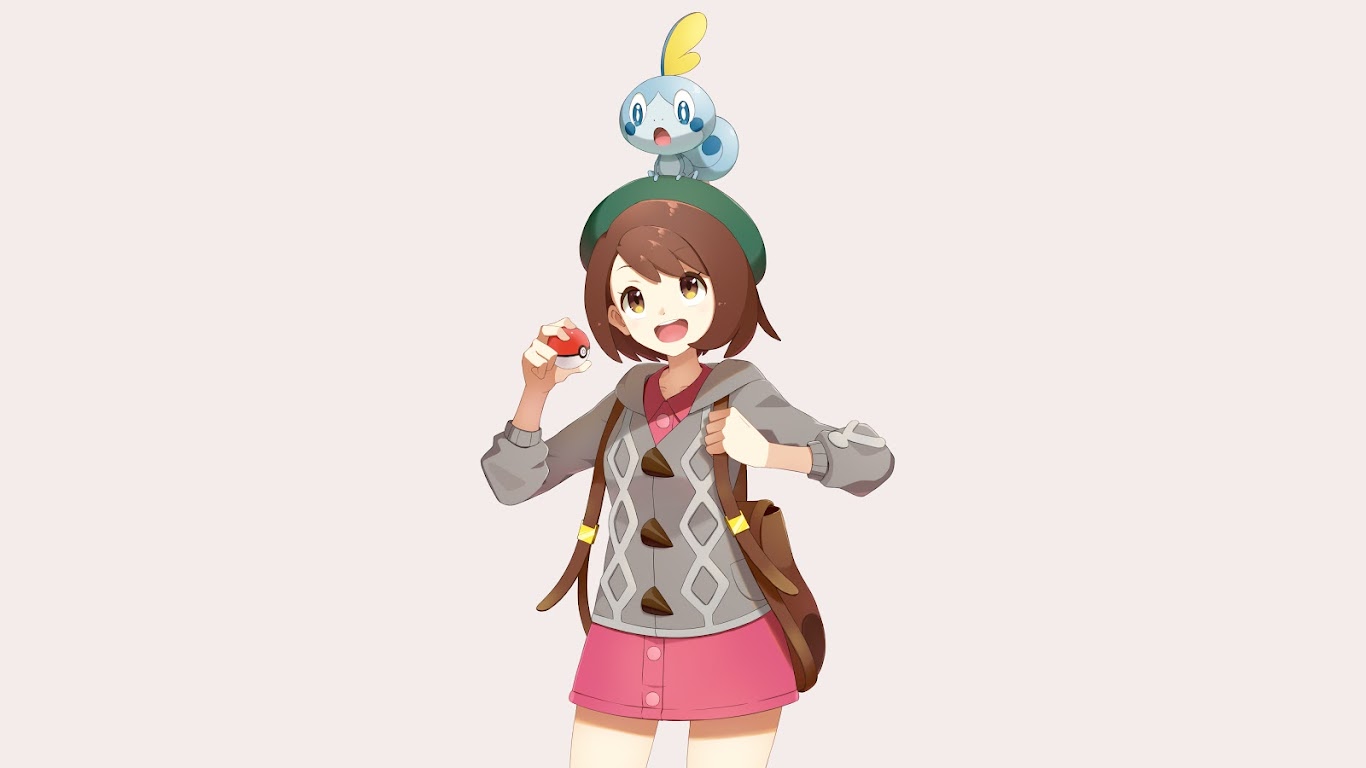 Sobble, Pokemon Sword and Shield, Female, Pokemon Trainer, 4K, #41 ...