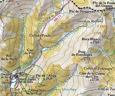 Treball de Síntesis Vall de Núria 3 ESO C: Informació física de Núria