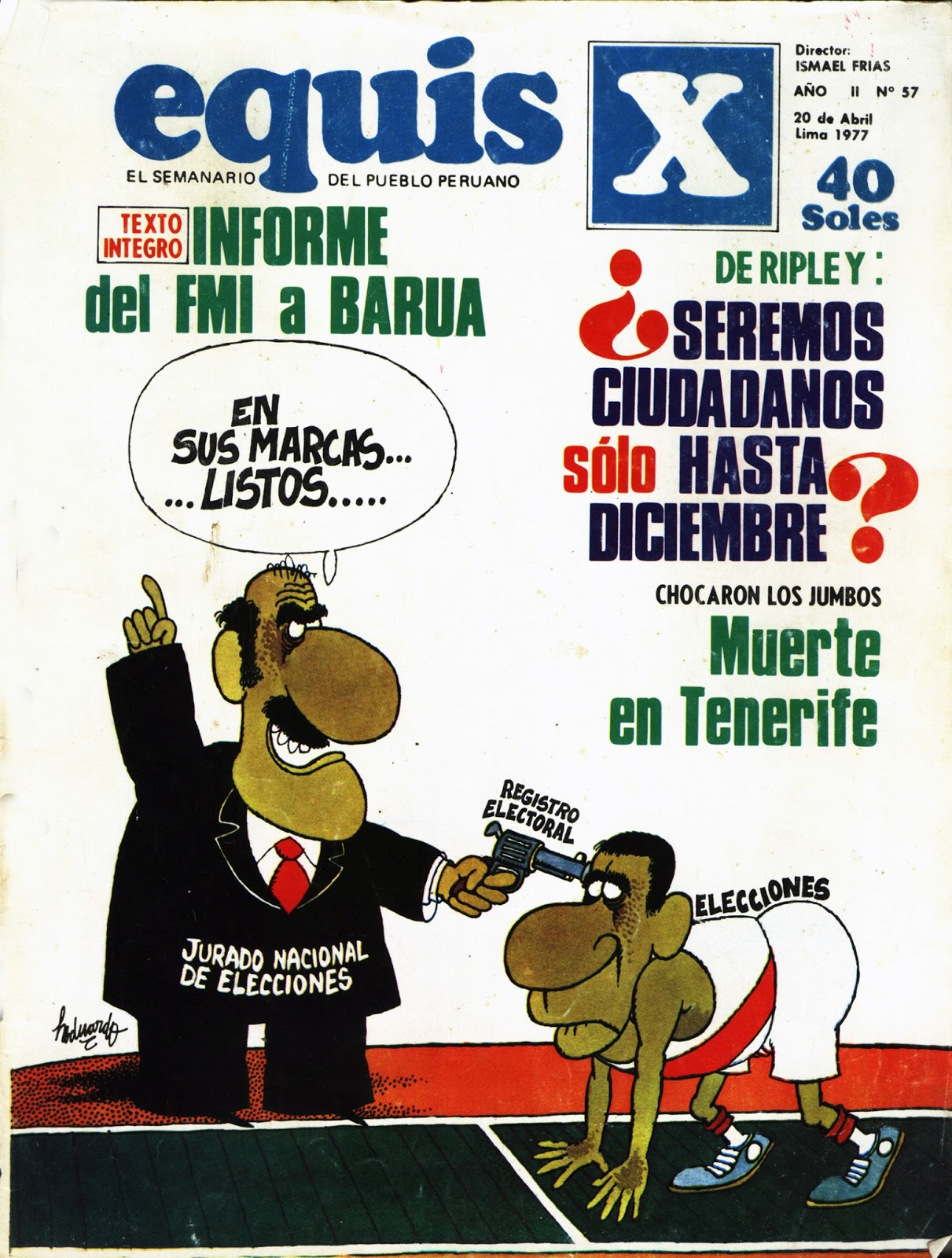 La Nuez: Galería de portadas de la revistas EQUIS X