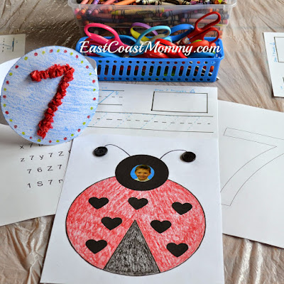 East Coast Mommy: Number Crafts and Activities (1-10)... including free ...