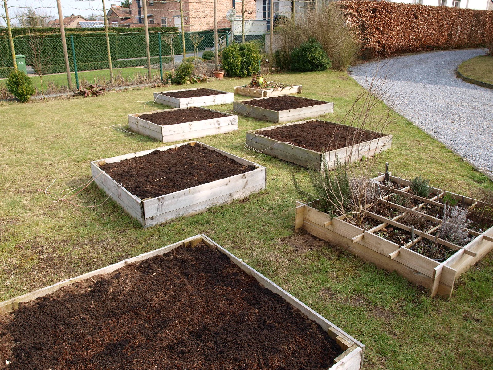 Mijn makkelijke vierkante meter moestuin: Bakken klaar maken