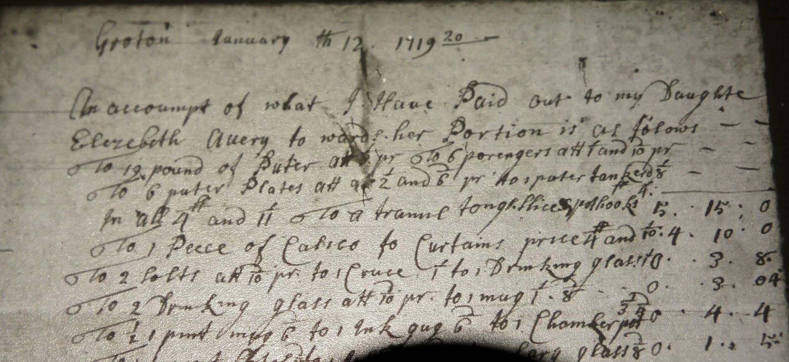Samuel Griffin Genealogy Blog: Will of Nehemiah Smith 3rd of Groton