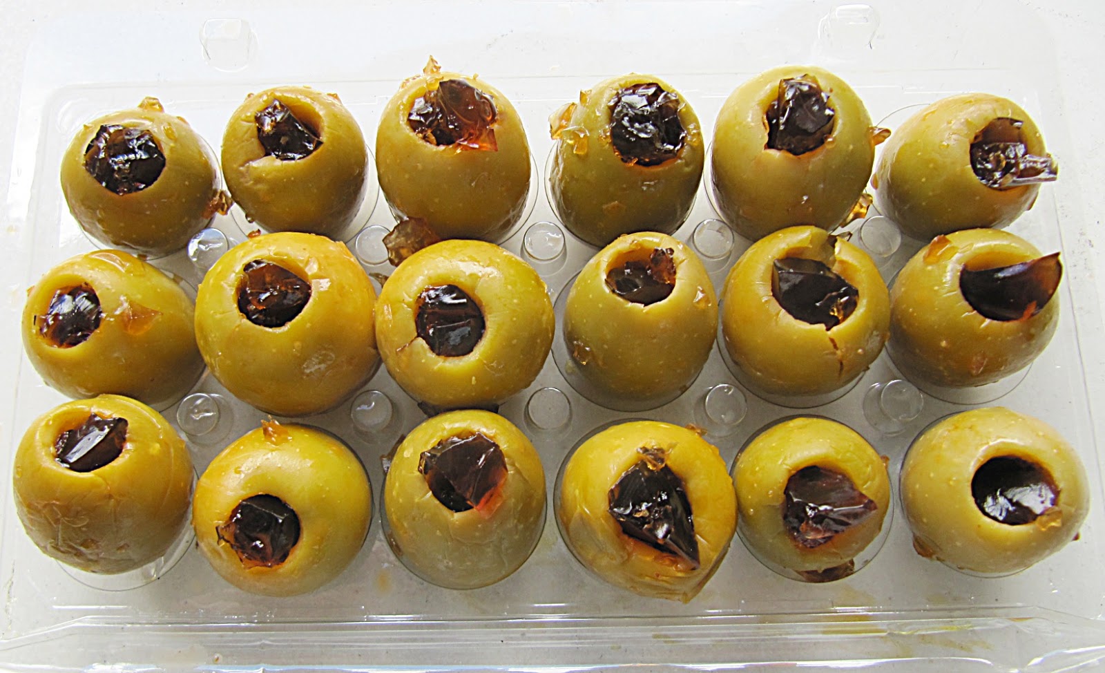 Menús para impresionar: Aceitunas rellenas de vermut