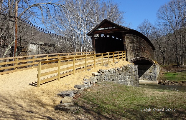 Photos by Leigh Goessl: Humpback Bridge in Covington, Virginia