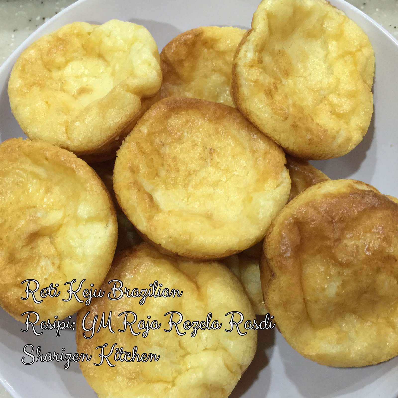 Sharizen Kitchen: ROTI KEJU BRAZILIAN