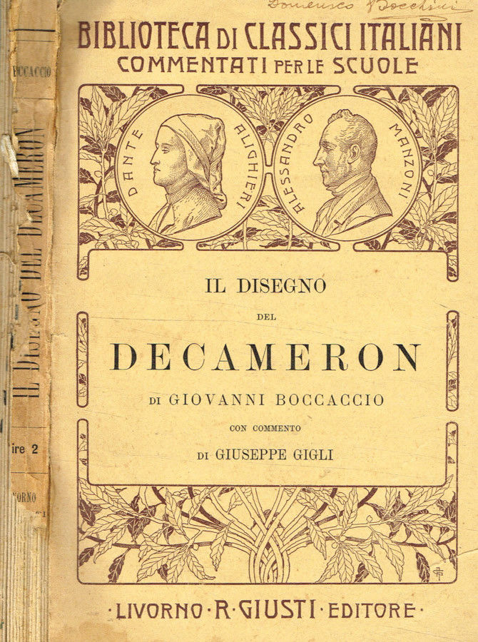L'ITALIE DE MICHELLE GASTAUT BLOGUE: DECAMERON de BOCCACCIO