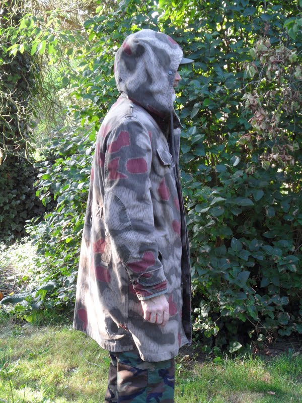 Four Bees: Bundesgrenzschutz Parka, BGS Sumpfmuster Camo