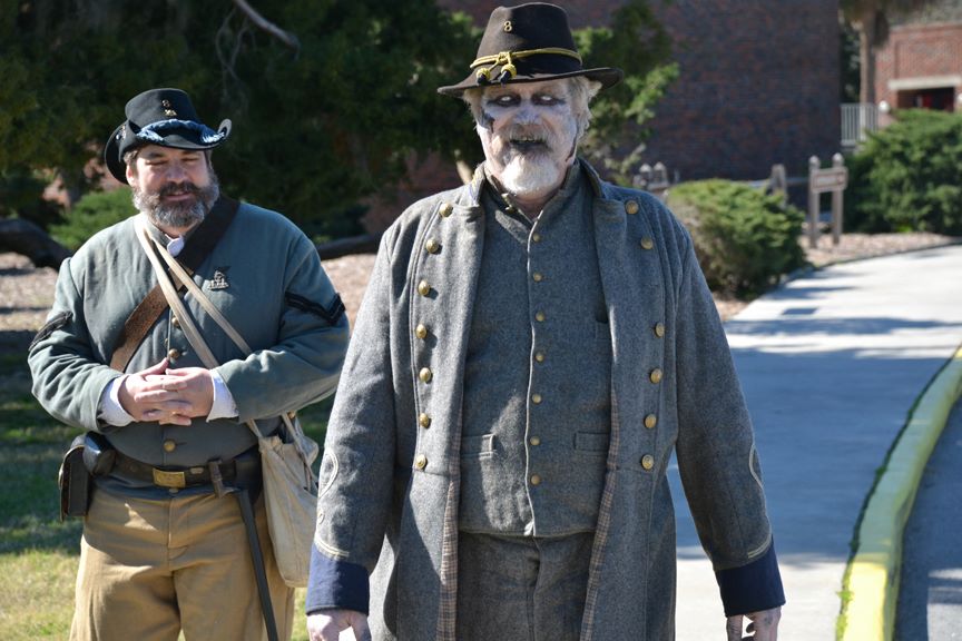 Finding Joy: Sesquicentennial Badges and Zombies?