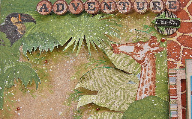 The BoBunny Blog: Adventure This Way Layout with Marilyn