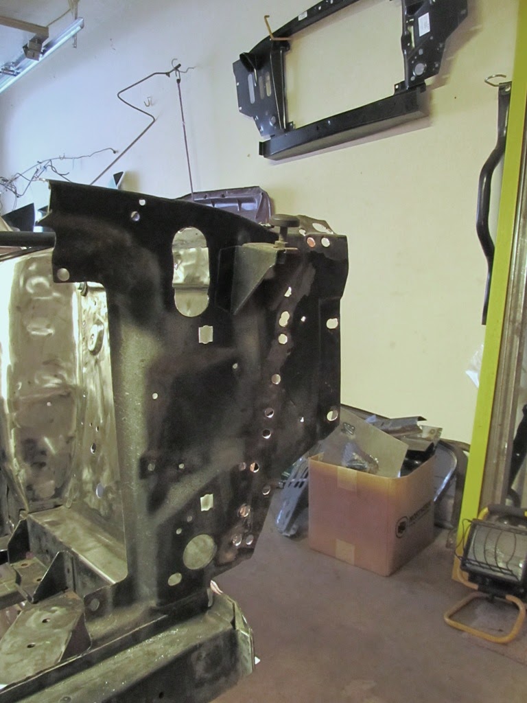 Radiator support removal and replacement