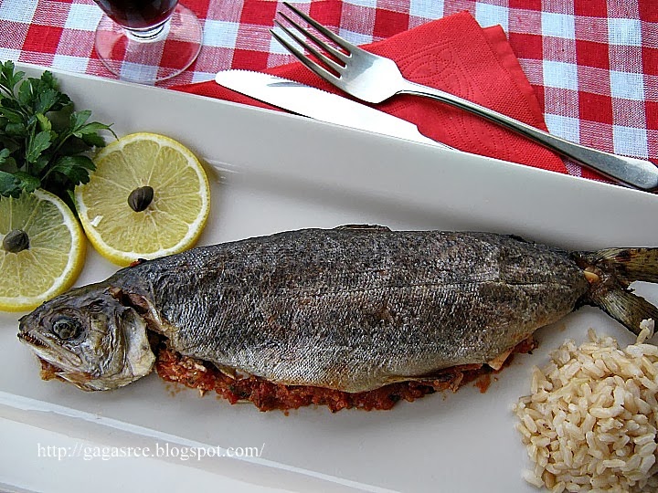 Gaga u kujni: Ohridska pastrmka