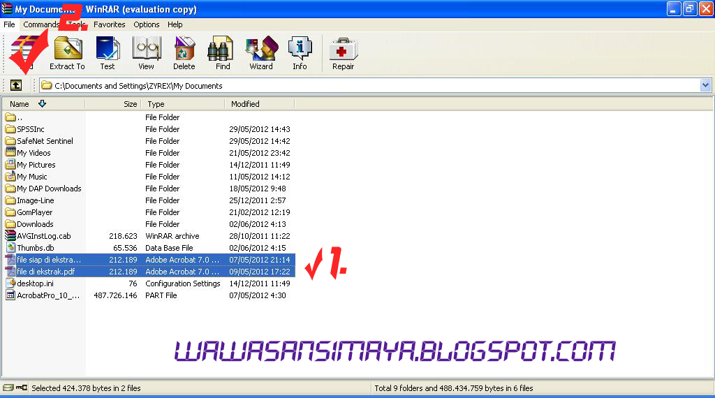 Kenali si maya: Cara Mengubah File atau Folder ke dalam bentuk Rar/Zip