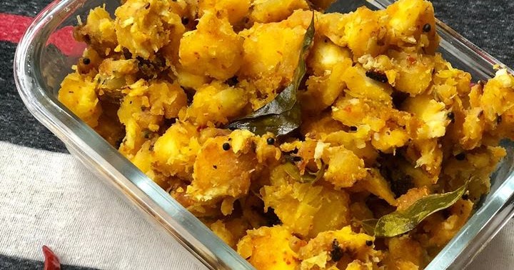 shanuskitchen: Roasted Cassava Curry