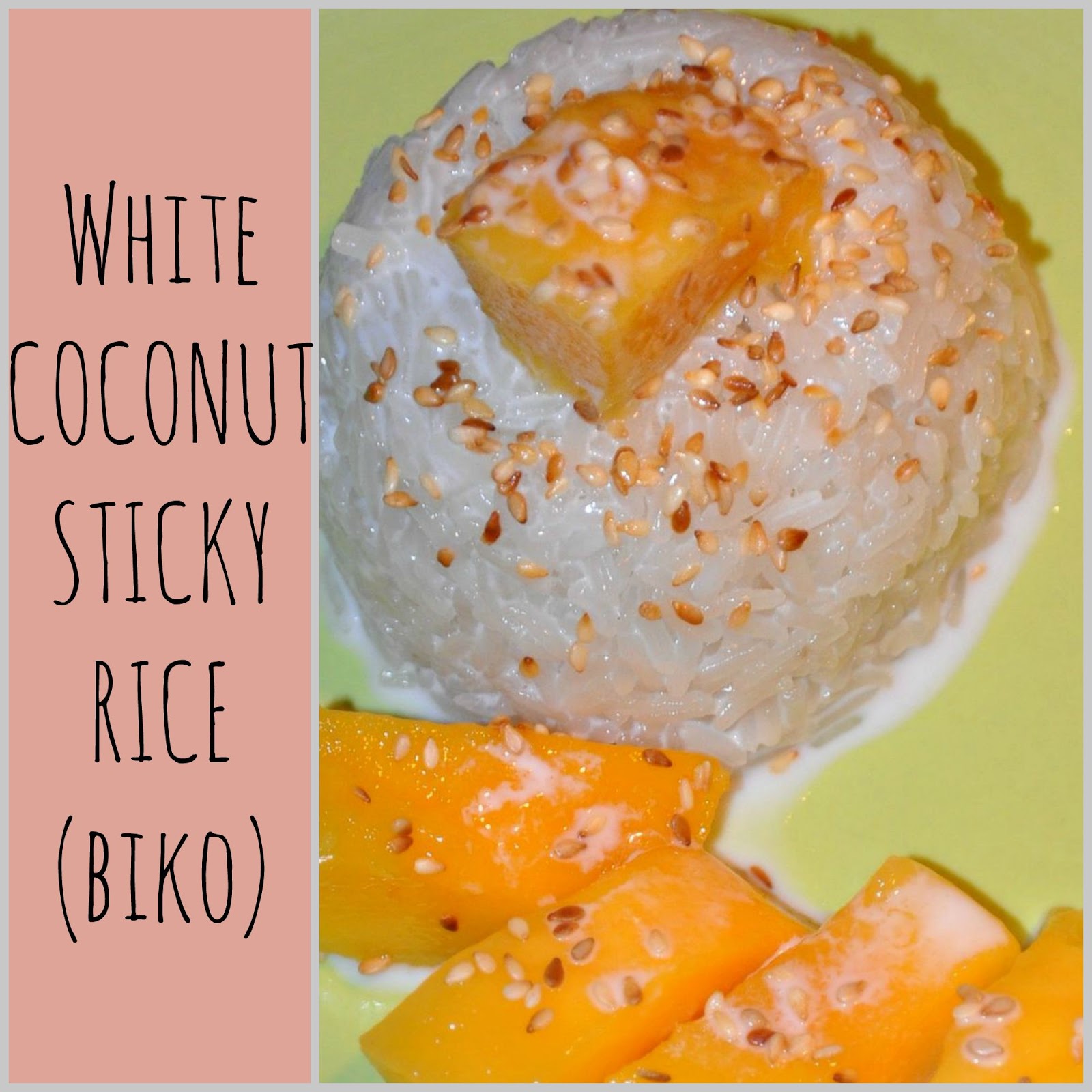 Janice Kusina: White Biko Recipe (Filipino dessert)