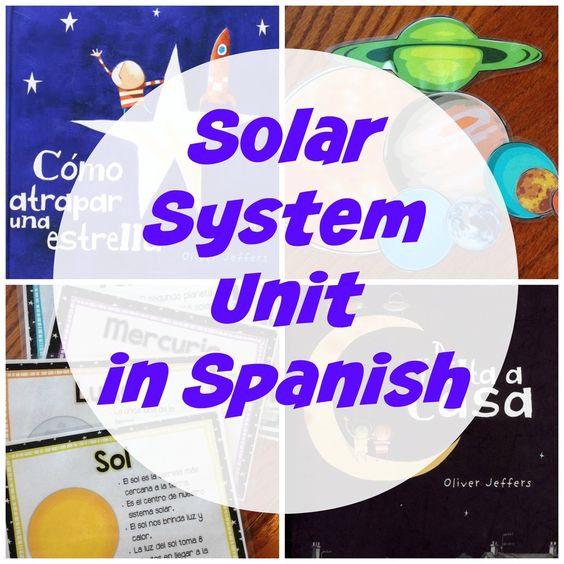 Debbie's Spanish Learning: Solar System Unit in Spanish {Resources ...