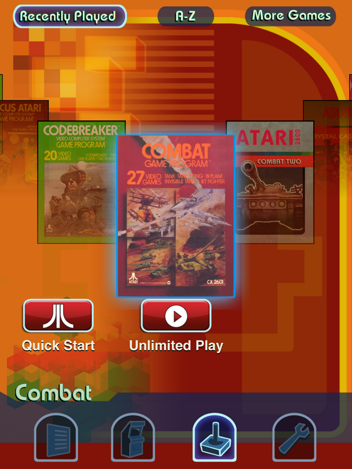 elretroconsolero: App Atari´s Greates Hits para IOS