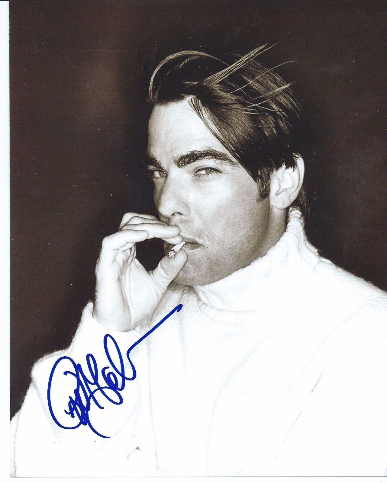 Everything The O.C. : Rare Photos: Peter Gallagher's smoking head-shot ...