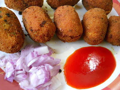 Darothi's Kitchen: Fish Cutlet (Bhetki Macher Chop)