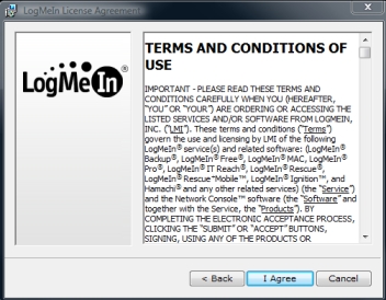 GocashTech: Log me in (para asistencia remota)