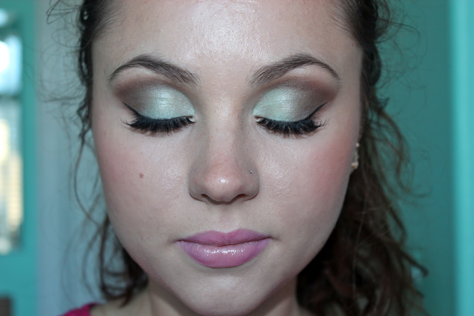 Thelovelynis Mint And Brown Homecoming Makeup Tutorial
