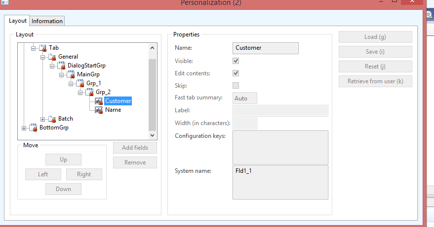 Microsoft Dynamics Ax Technical Blog X Code For Modify Dialog Fields