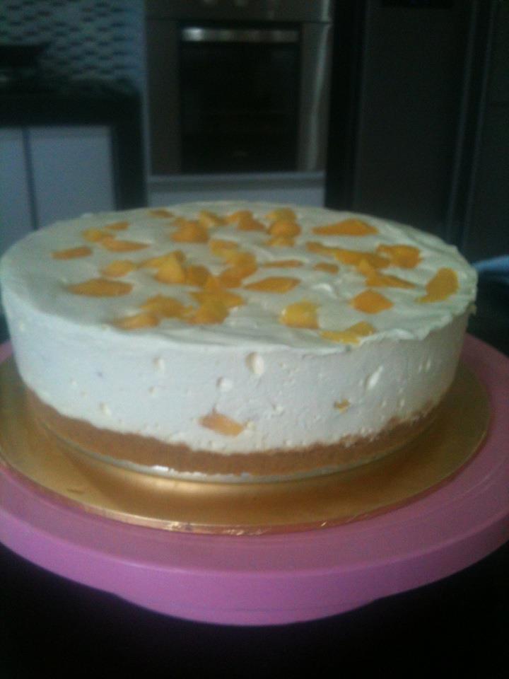 Dari Dapur Miza: Chilled Mango Cheesecake