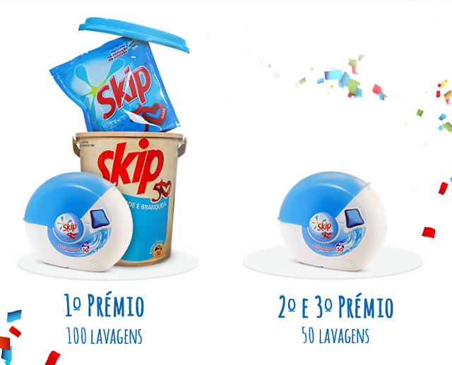 Amostras e Passatempos: Passatempo “Skip 50 Anos - Foi bom sujar-se?”