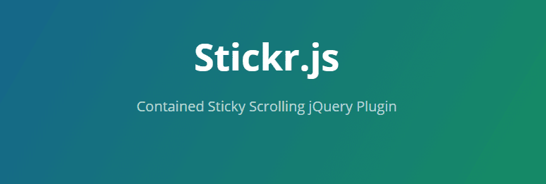 15 jQuery Sticky HTML Element Plugins | Learning jQuery