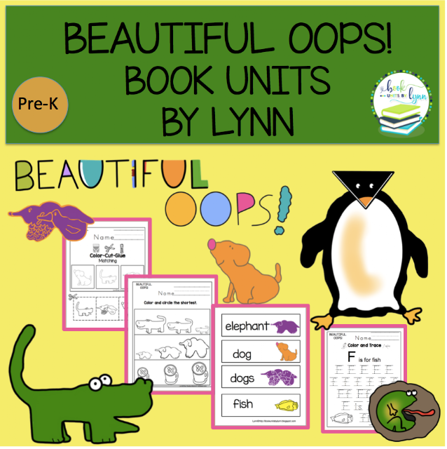 BEAUTIFUL OOPS! BOOK UNIT ~ Book Units by Lynn