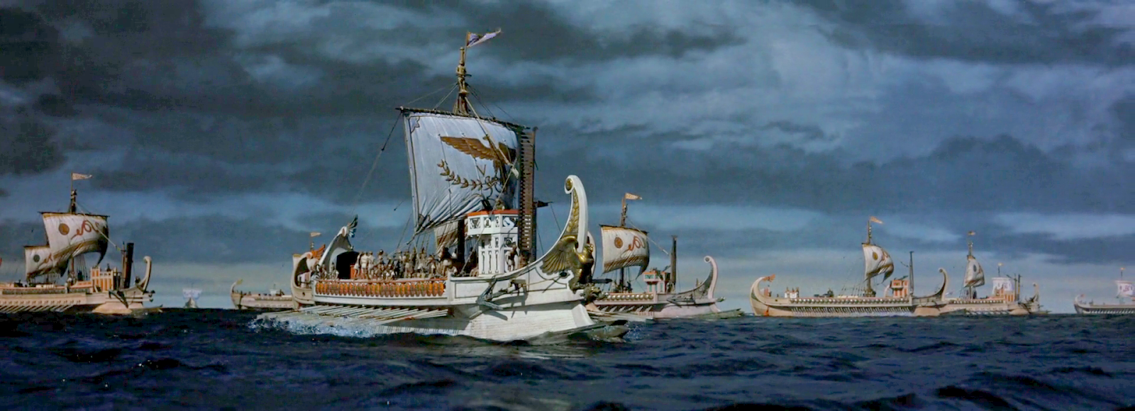 model ships in the cinema: Ben Hur 1959