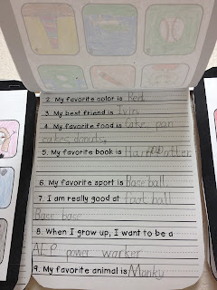 Simply Second Grade: Our iPad Craftivity & a WINNER!!