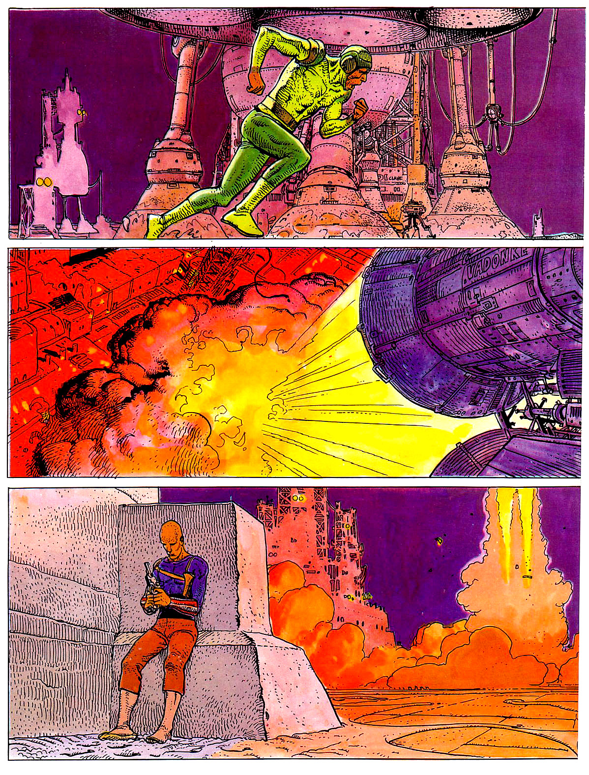 No trespassing!: The Long Tomorrow. Homenaje a Jean Giraud/Moebius.