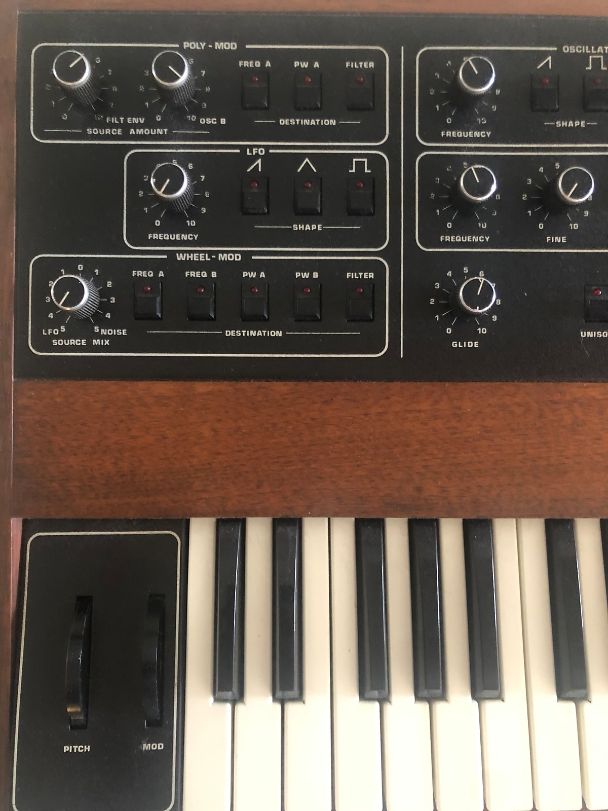 MATRIXSYNTH: Sequential Circuits Prophet 5 Rev 3 SN 3876