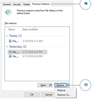 Windows 10 - Get To Know What's New: Windows 10 File History