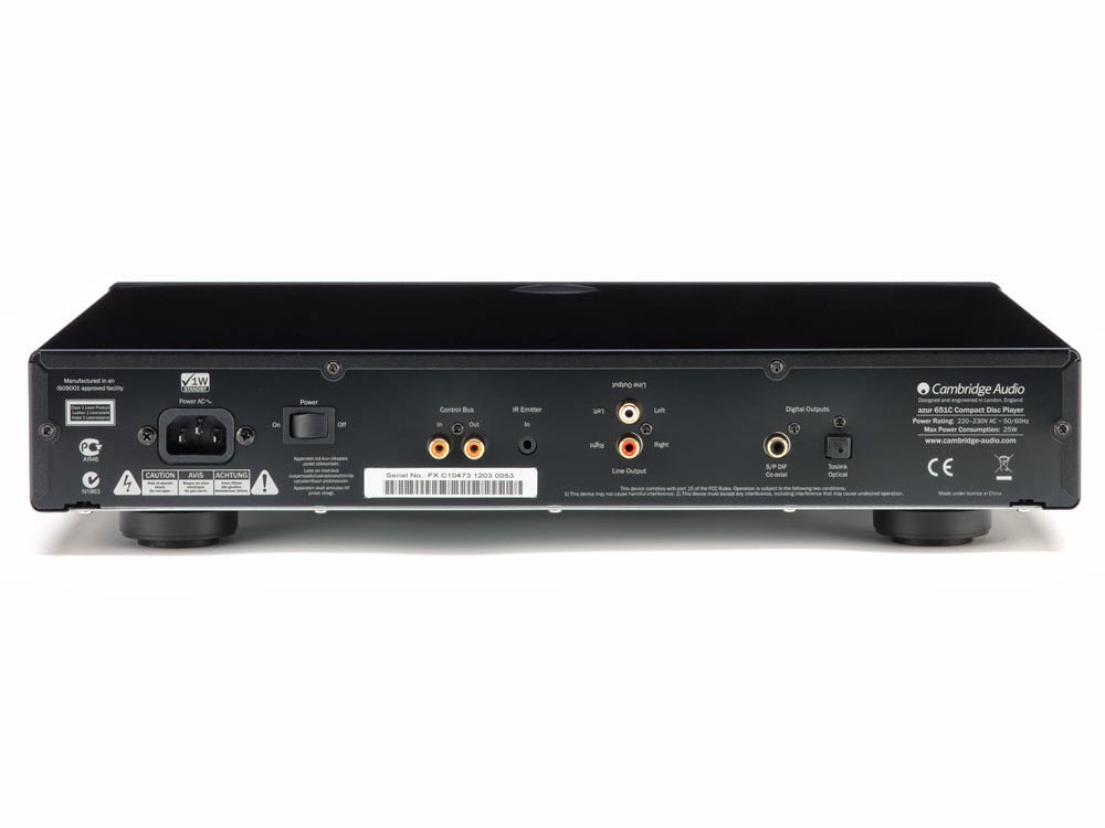 AUDIO CENTRE: Stereo System › SACD & CD Player › Cambridge Audio Azur 651C