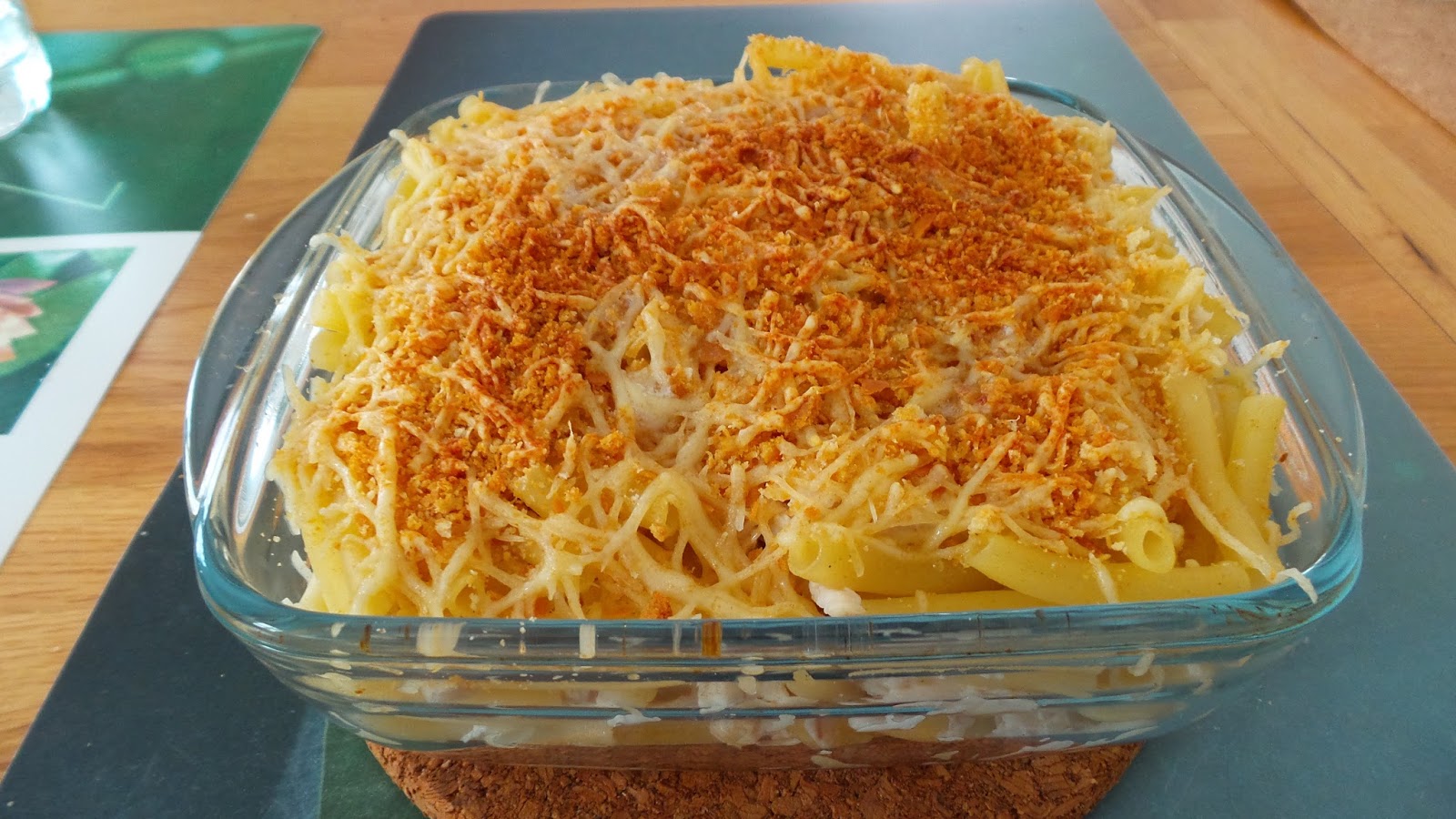 Roxane en cuisine: Gratin de poulet aux macaronis