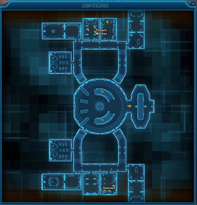 Mapa Tython - SWTOR en Español